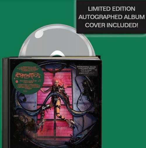 Предзаказ Lady Gaga Chromatica DeLuxe CD Автограф