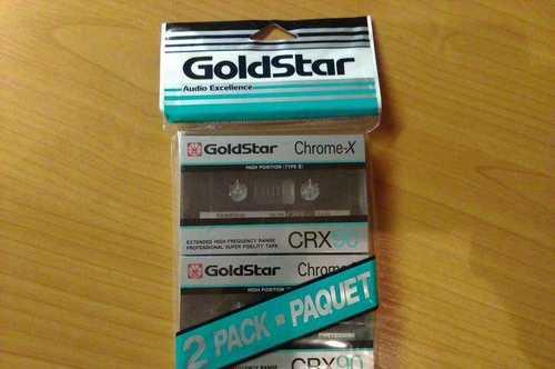 Аудиокассета Goldstar, Maxell, новая