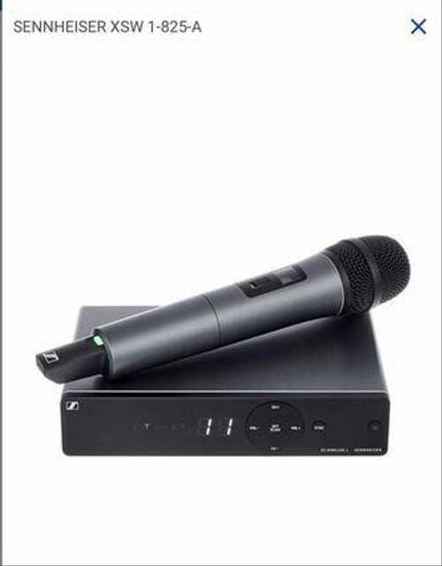 Микрофон sennheiser XSW 1-825-A