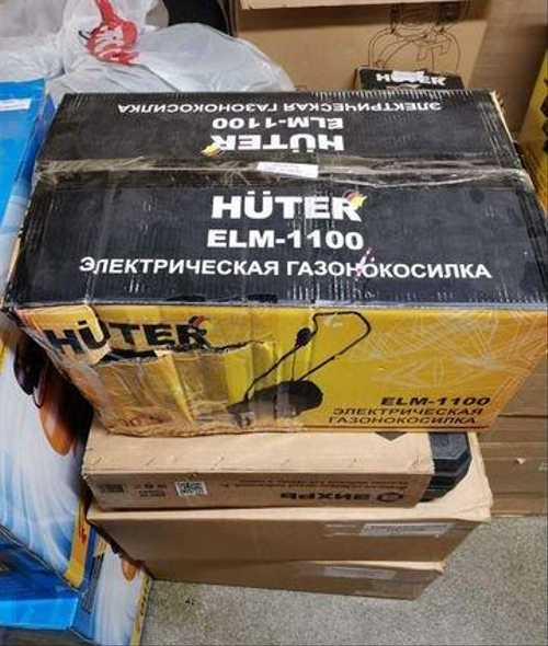 Электрогазонокосилка Huter ELM-1100 новая