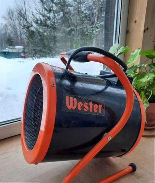 Тепловентилятор Wester TB-5/7CT 4.5кВт, тепловая п