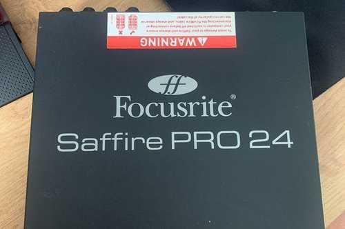 Внешняя звуковая карта Focusrite Saffire PRO 24