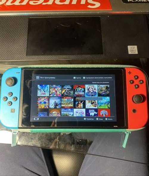 Nintendo switch old прошитая 256 gb microsd