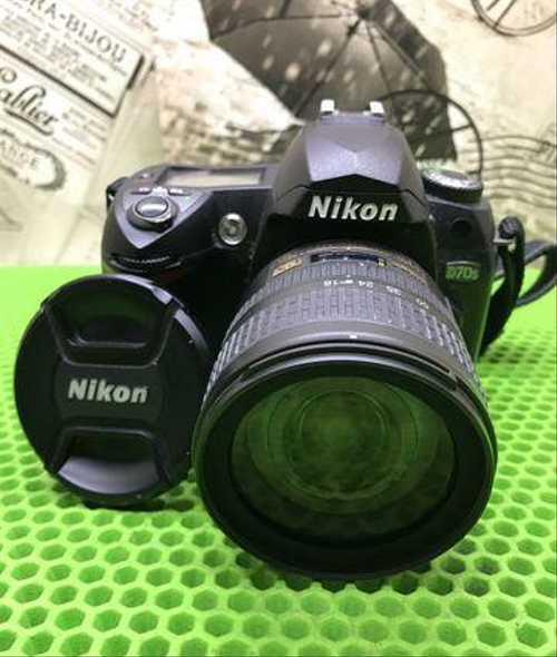 Nikon D70s Kit 18-70 AF-S DX 3.5-4.5 G ED IF
