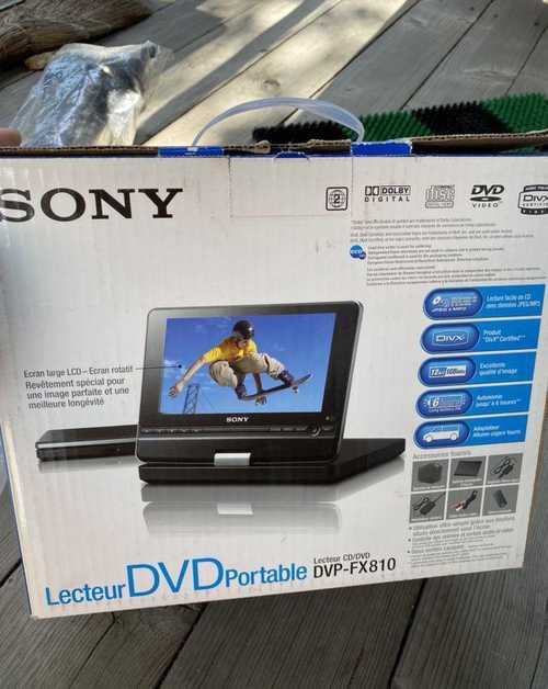 Портативный DVD-проигрыватель Sony DVP-FX810
