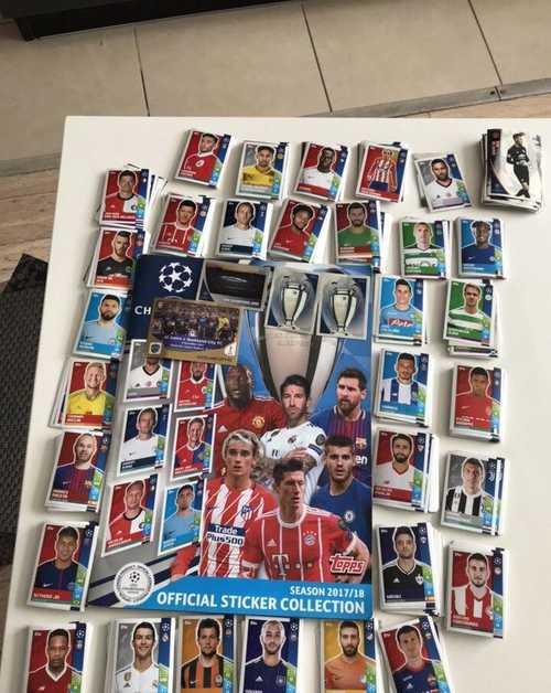 Panini 2017/2018 fifa 365 альбом и повторные карто