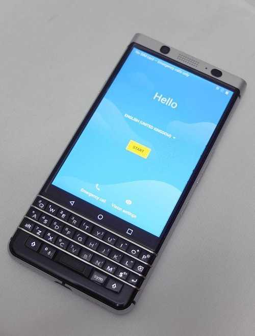 Blackberry Keyone 3/32 Гб серебристый