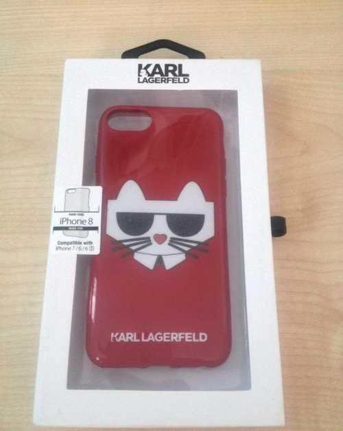 Чехол для iphone8 (7/ 6/ 6s) Karl Lagerfeld