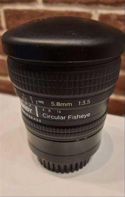 Объектив Lensbaby Fisheye 5.8 F3.5 Circular Fish-e