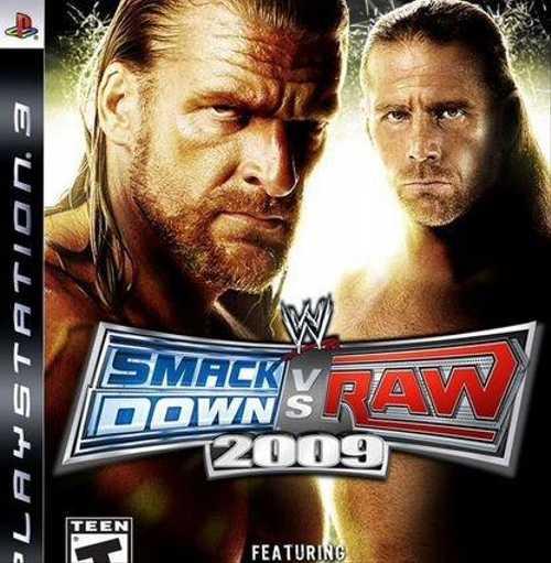 Игра Smack Down vs Raw 2009 (PS3) б/у