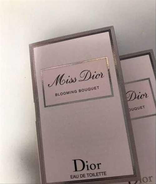 Сэмплы Dior - Miss Dior Blooming Bouquet 2014