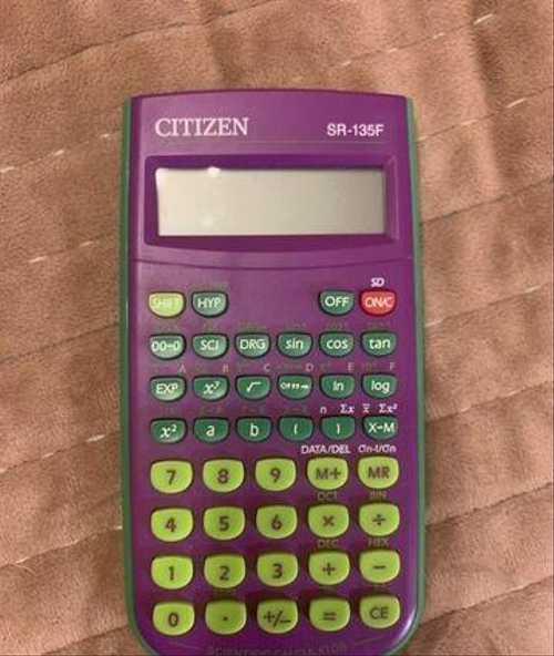 Научный калькулятор citizen