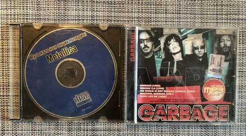 MP3 CD Metallica Garbage компакт-диски
