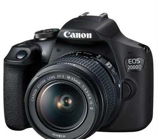 Canon EOS 2000D EF-S 18-55 IS II Kit
