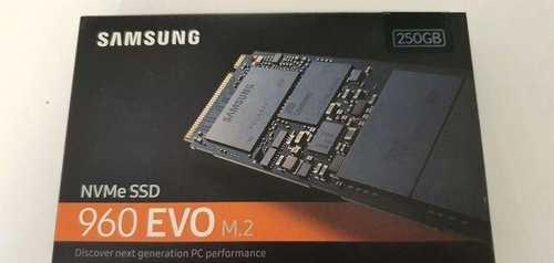 Samsung 960 EVO M.2 NVMe SSD 250GB