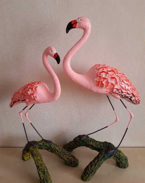 Продаются статуэтки фламинго для офиса и дома