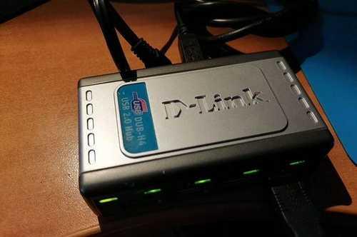 D-Link DUB-H4 USB 2.0 HUB x4