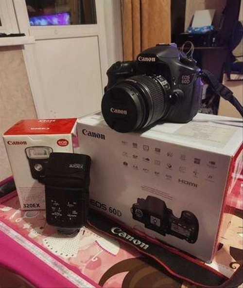 Canon 60D+набор