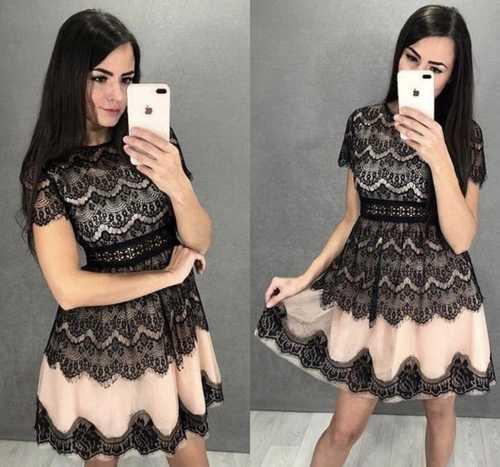 Новое кружевное платье
