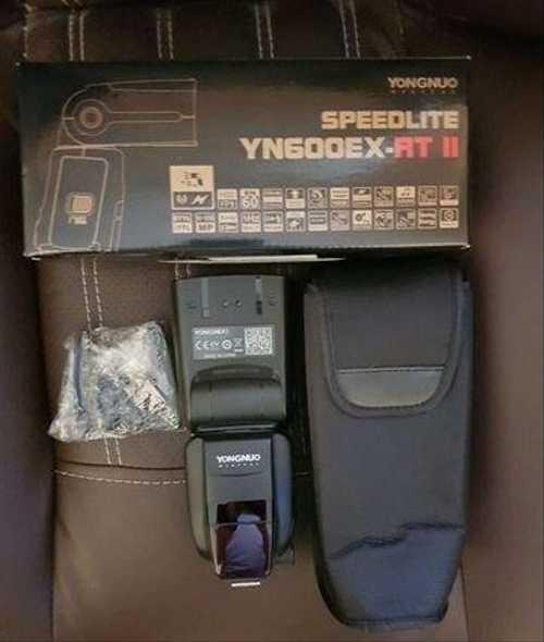 Вспышка Yongnuo Speedlite YN-600EX-RT II for Canon