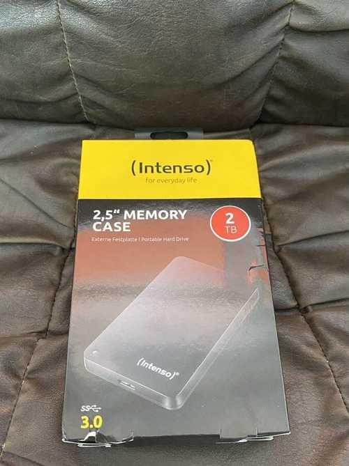Переносной жесткий диск 2Tb Intenso memory case