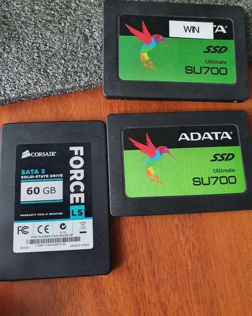 Ssd corsair adata 120 60 gb