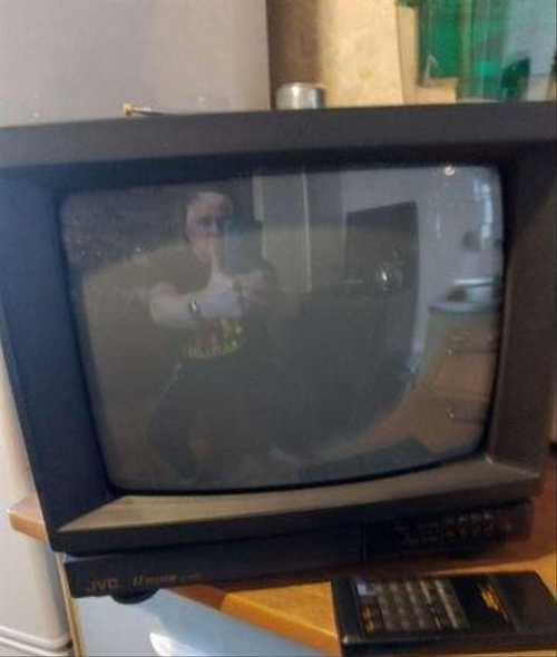 Телевизор бу, jvc, диагональ 34см. Япония, конец90
