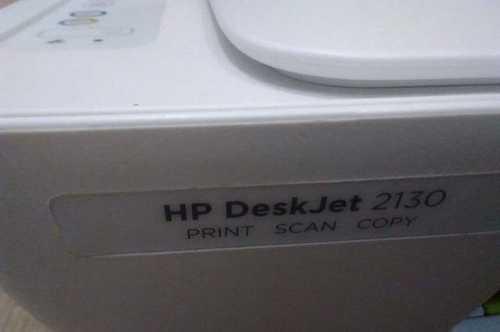 Принтер HP Diskjet 2130 белый