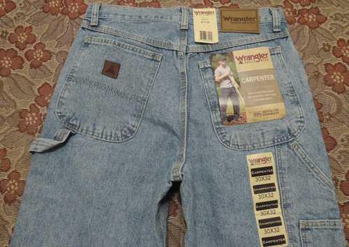 Новые Wrangler Carpenter 30/32 и Levi's 501 30/32