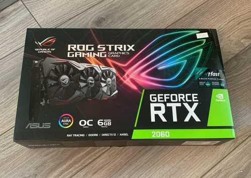 Новая Asus Strix RTX 2060 OC