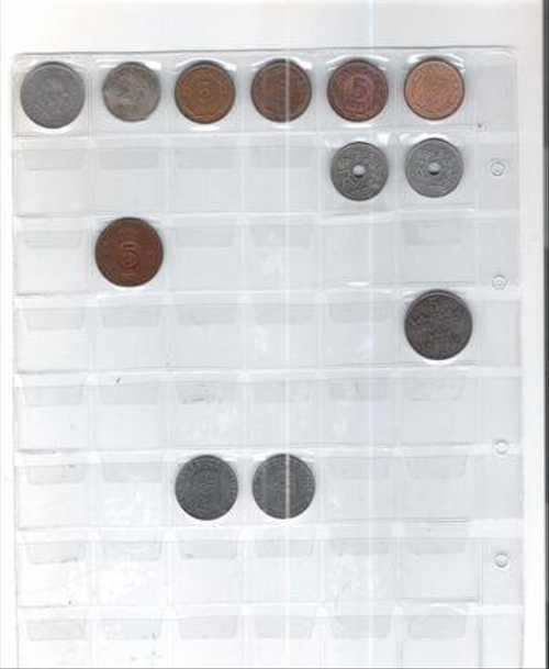 Коллекция Скандинавия+Дания 112 монет