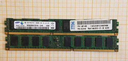 IBM 2Gb PC3-10600R DDR3 rdimm ECC REG P/N:47J0149
