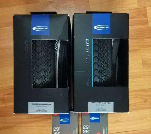 Покрышки Schwalbe Marathon Almotion 28x2.15 addix