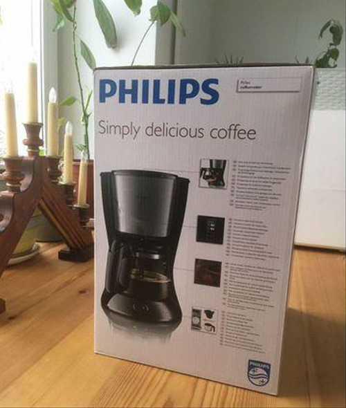 Кофеварка philips HD7457