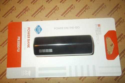 Повербанк power bank новый Interstep