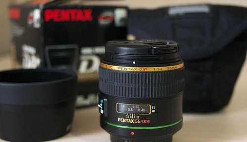 Pentax SMC DA* 55mm f1.4 SDM