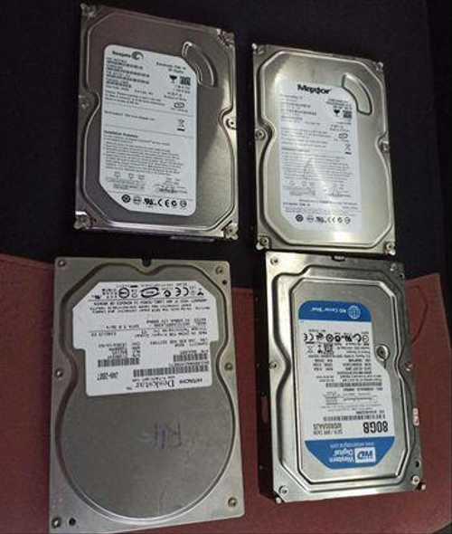 4 hdd 80-160gb SATA