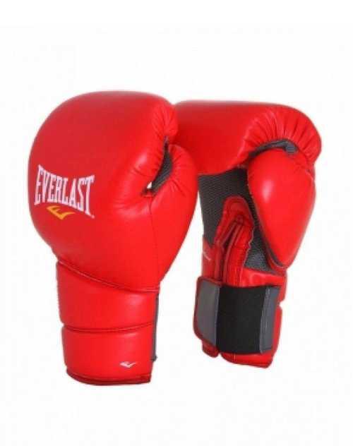 Боксерские перчатки Everlast protex2 красные 16oz