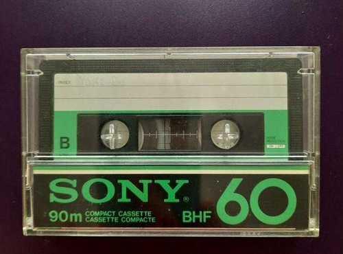 Аудиокассета sony BHF60 оригинал