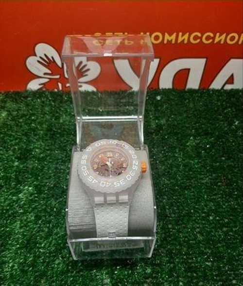 Часы Swatch White Orange