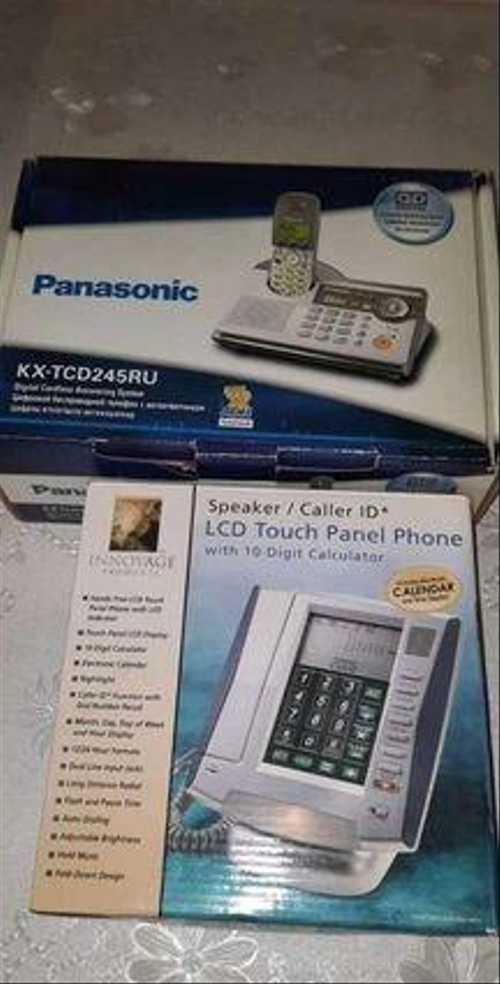 Радио телефон panasonic KX-TCD 245RU+телефонный ап