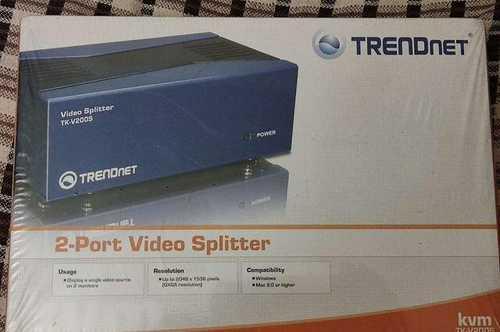 Trendnet TK-V200S 2х портовый Vga сплитер
