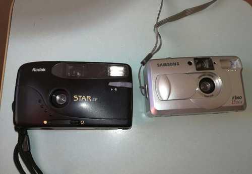 Фотокамеры Kodak star EF, SAMSUNG Fino 15 DLX