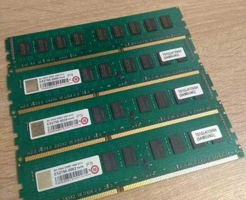 Память серверная Transcend DDR3 ECC 1600 8Gb
