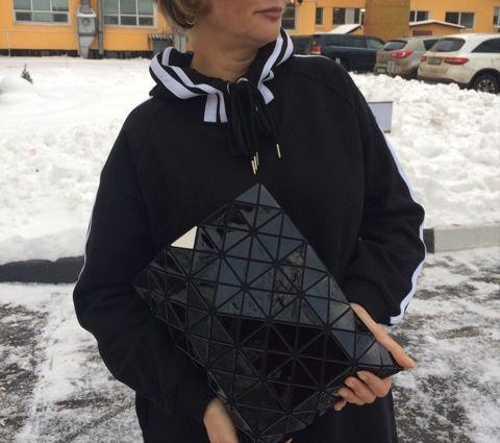 Клатч в стиле BAO BAO issey miyake