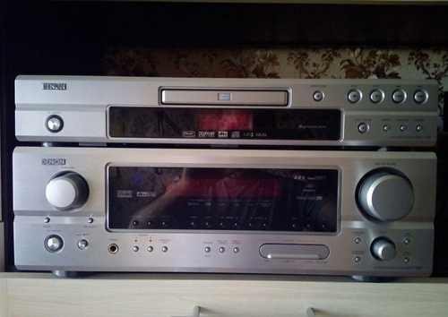 Denon AVR-1906, сд плеер Denon DVD-1720