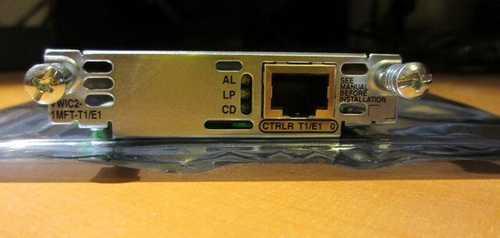 Модуль Cisco vwic2-1MFT-T1/E1