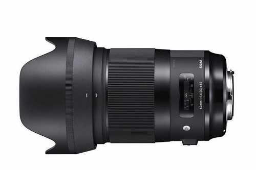 Sigma AF 40 MM F1.4 DG HSM ART FOR canon