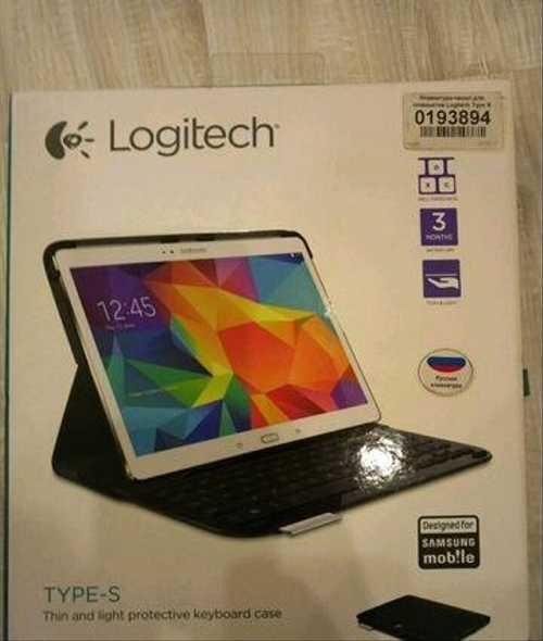 Чехол-клавиатура logitech Type S