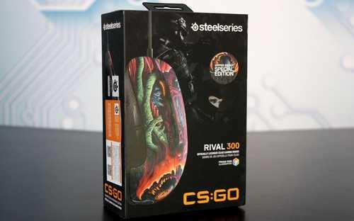 SteelSeries Rival 300 CS:GO Hyper Beast Edition